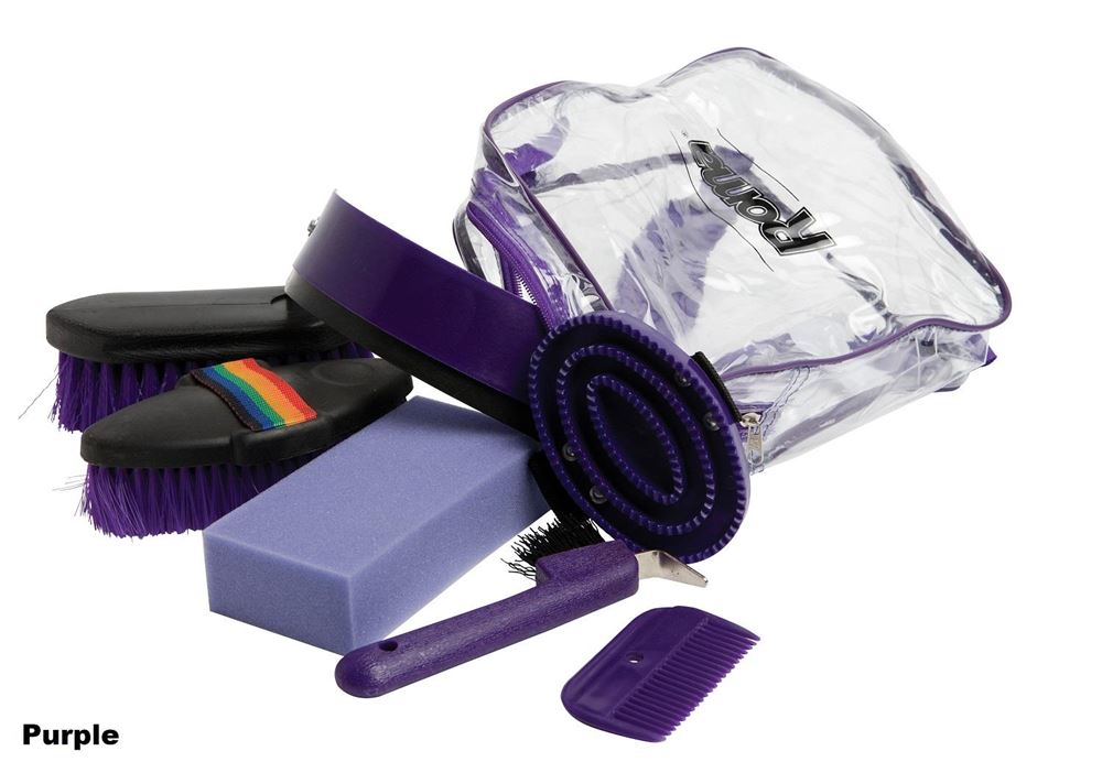 Roma Back Pack 7 Piece Grooming Kit