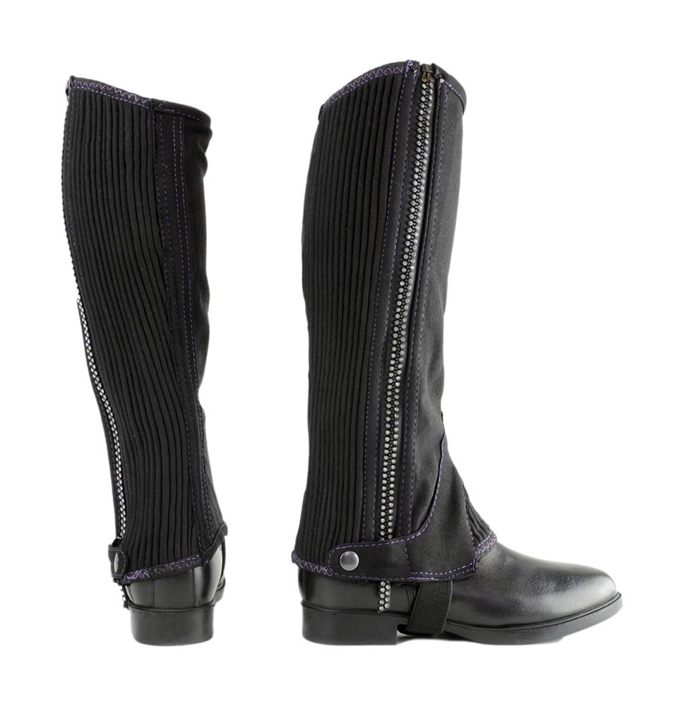 Hy Equestrian Amara Diamante Half Chaps