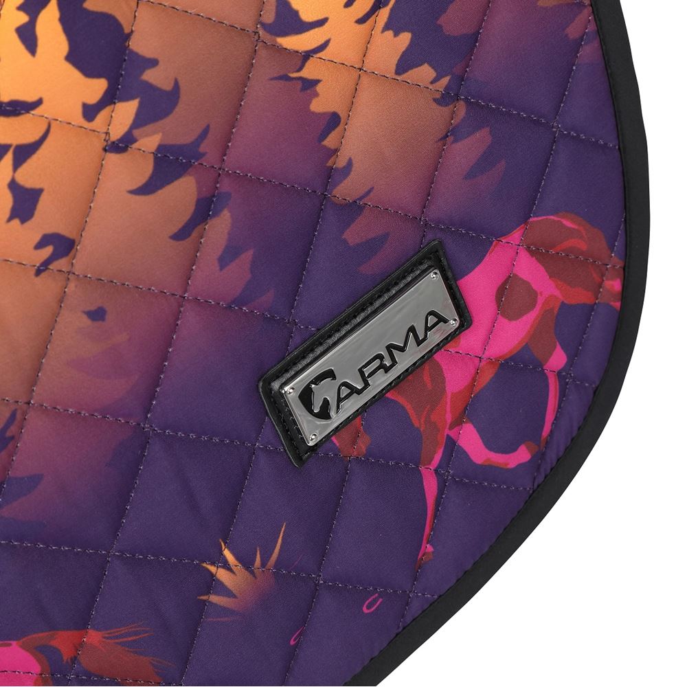 Shires ARMA Sport XC Saddlecloth (Purple Forest)
