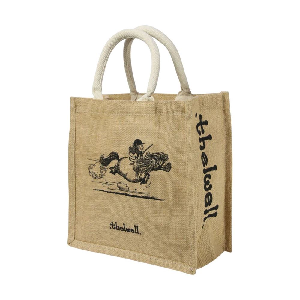 Hy Equestrian Thelwell Collection Square Hessian Bag (Thelwell Favourites)