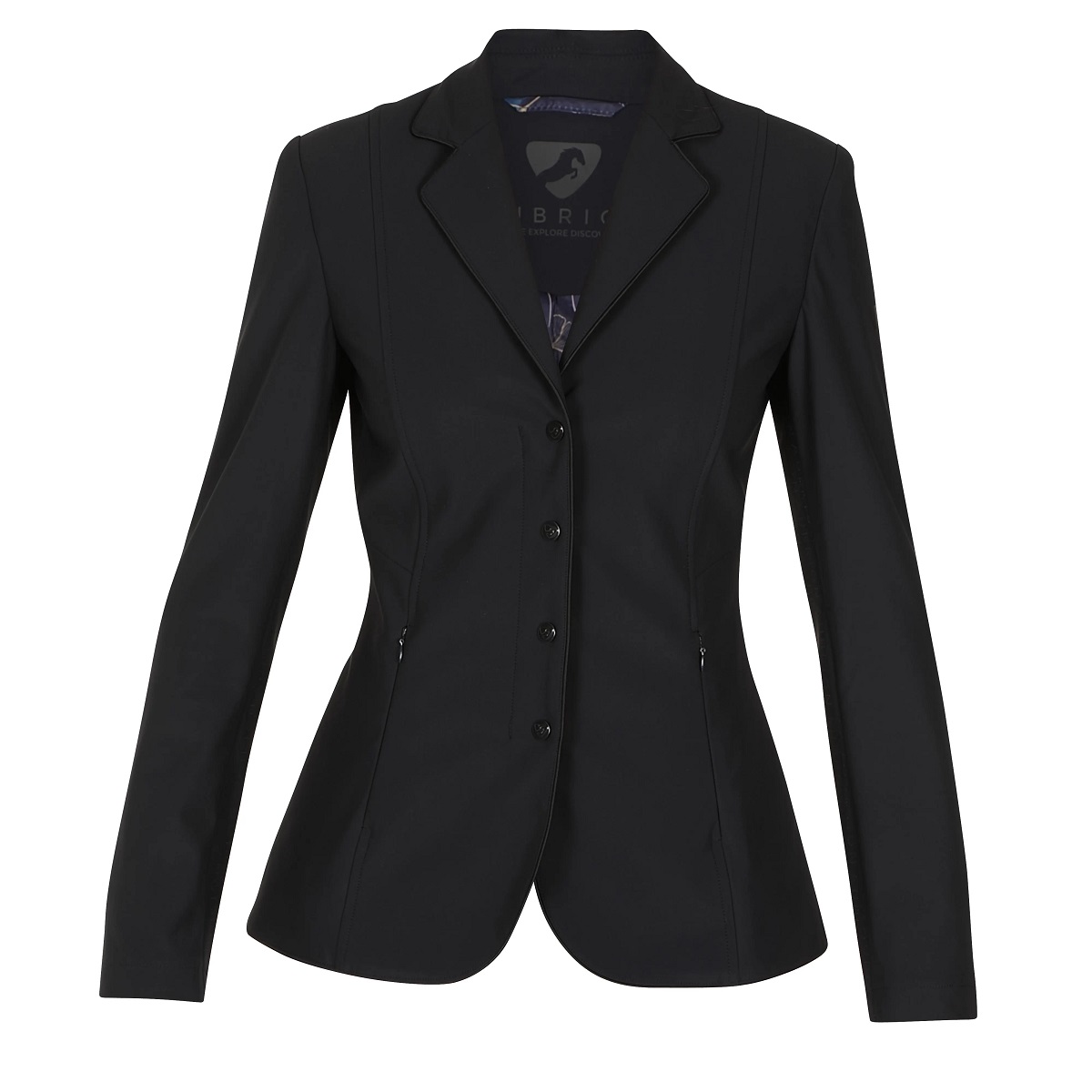 Shires Aubrion Dartford Show Jacket - Young Rider (Black)